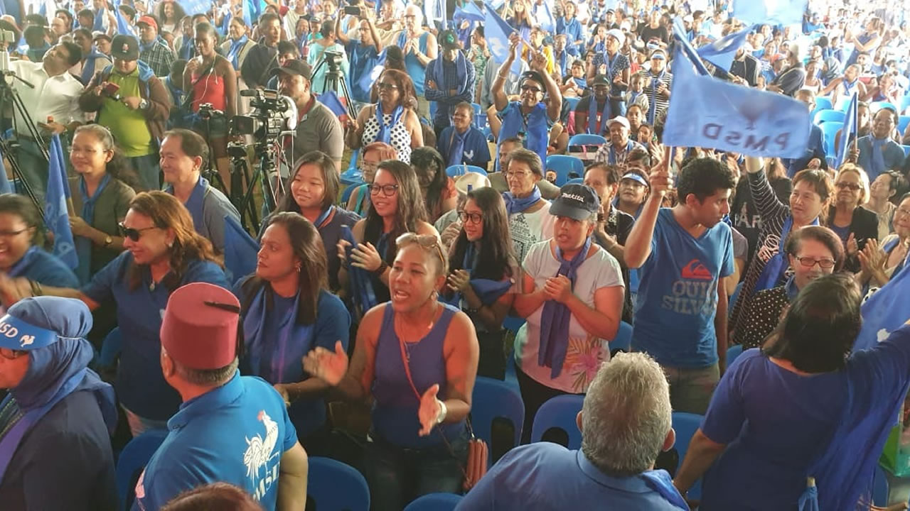 1er-Mai : suivez le meeting du PMSD | Le Defi Media Group