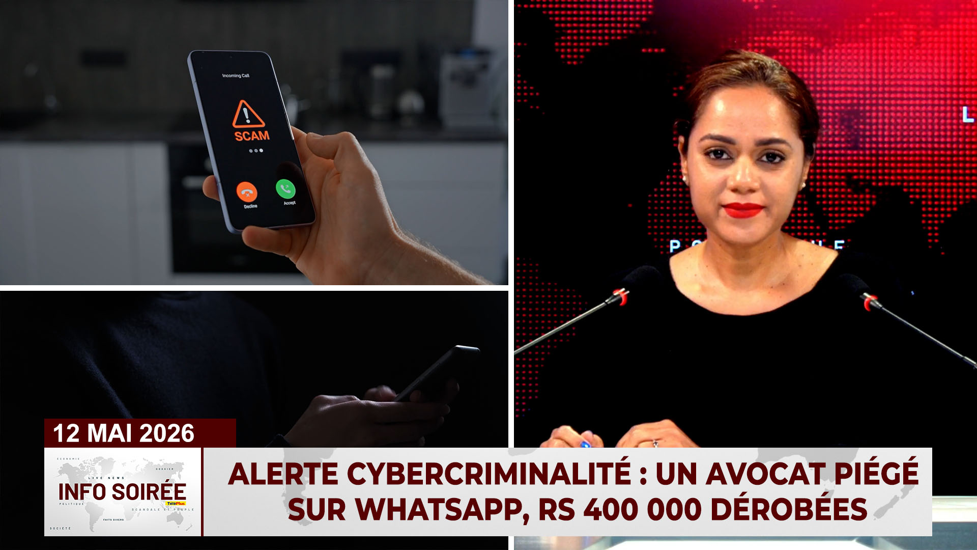 [Info Soirée] : « An 20 segonn, linn pran kontrol mo watsap » | Le Defi ...