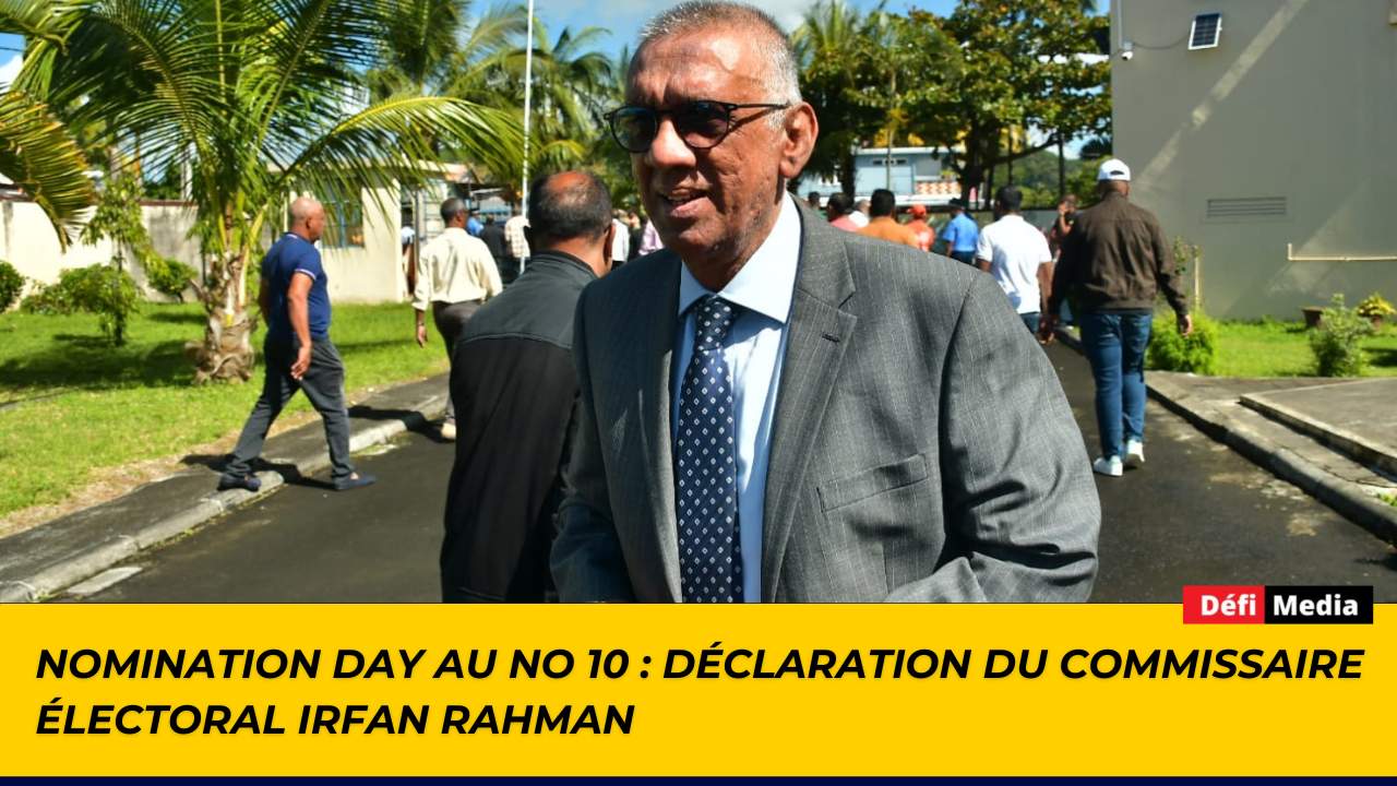 Irfan Rahman : «Les candidats ont jusqu’à dimanche pour se désister ...