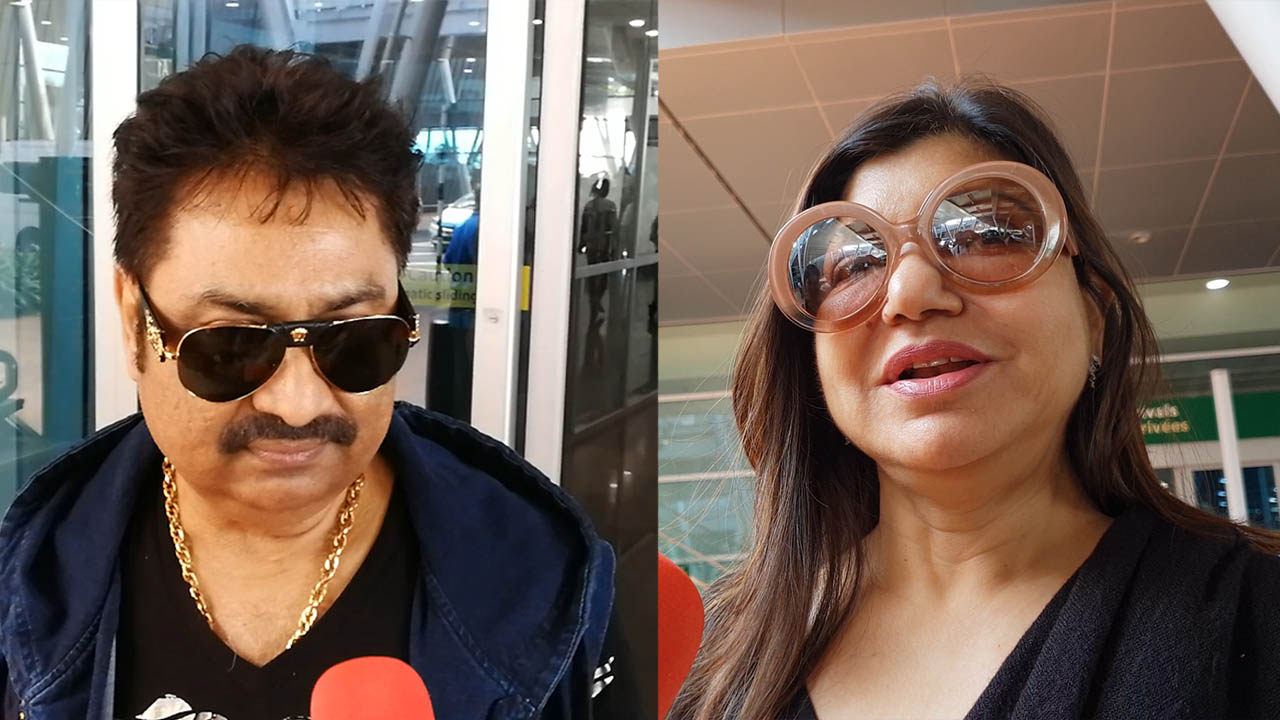 Les chanteurs indiens Kumar Sanu et Alka Yagnik débarquent à Maurice ...