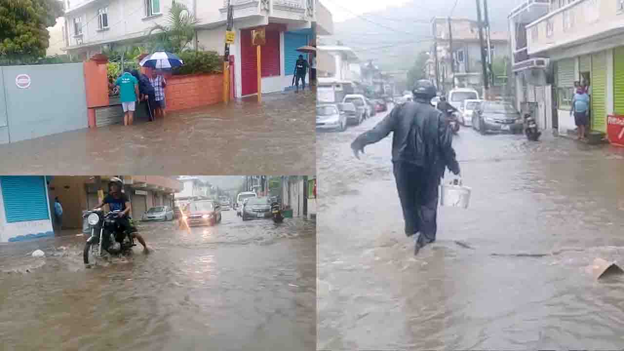 Inondations – rues impraticables à Port-Louis | Le Defi Media Group