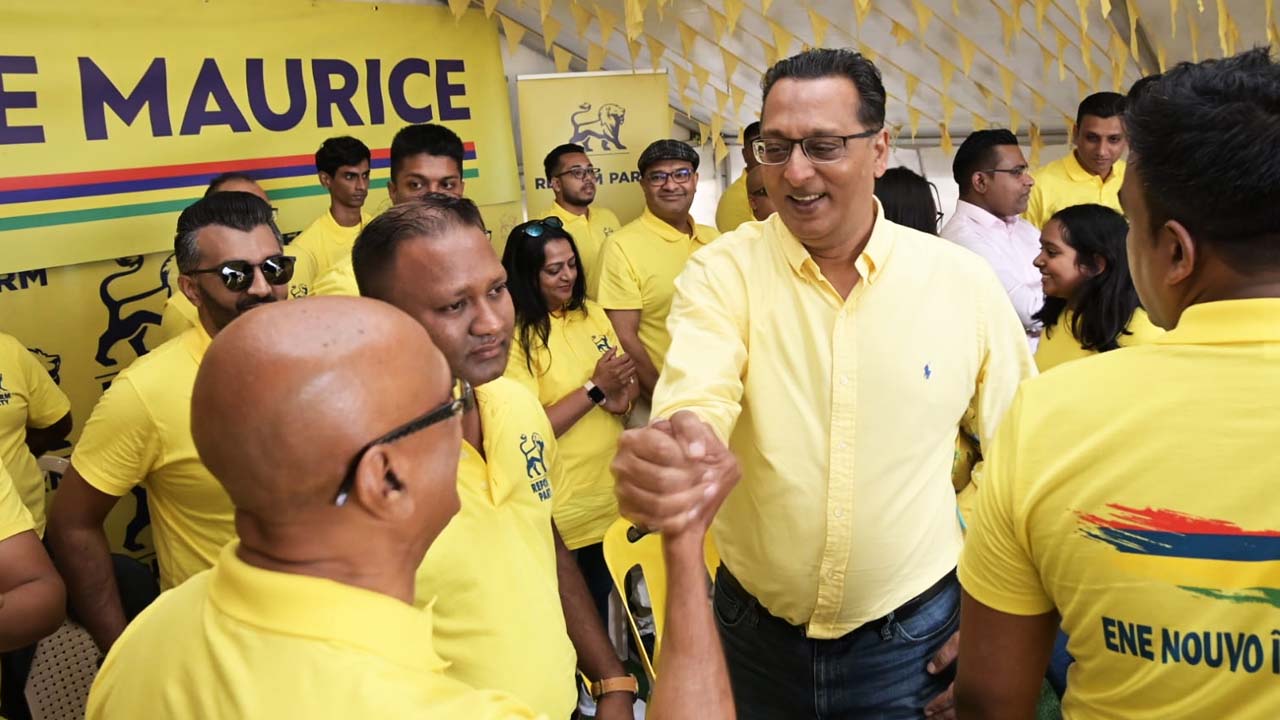 Congrès du Reform Party à Mahébourg | Le Defi Media Group