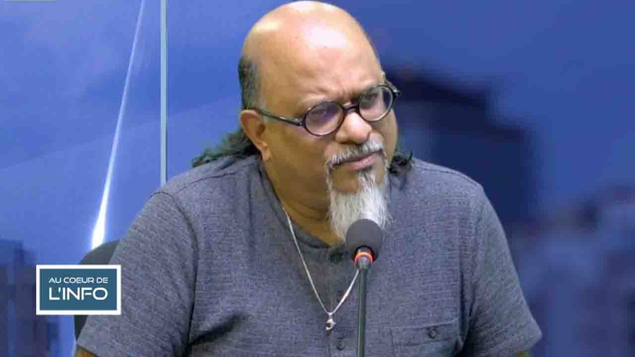 Ashok Subron dans l’émission Au Coeur de l’Info : «Nos idées coïncident ...