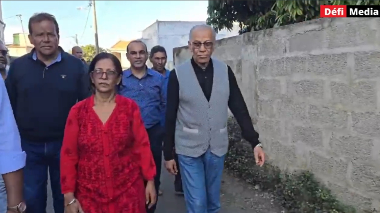 [En images] : Ramgoolam en campagne à Morcellement Saint-André | Le ...