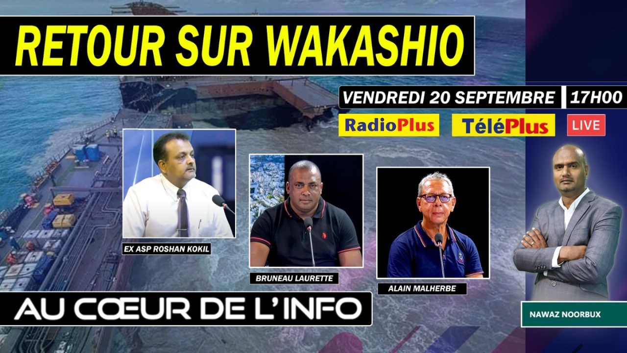 « Au Cœur de l’Info » : Retour sur Wakashio | Le Defi Media Group